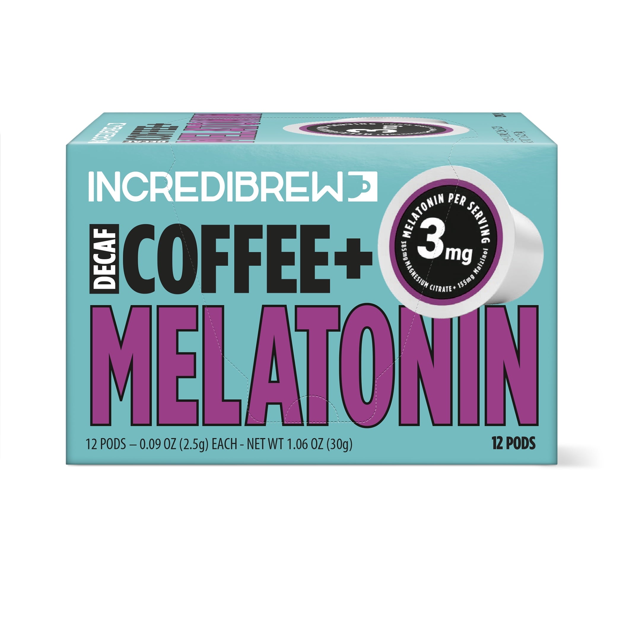 Decaf Coffee + Melatonin – Incredibrew